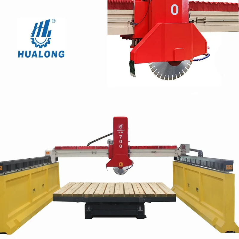 Infrared Automatic Bridge Stone Slab Cutting Machine - Buy Granite Slab ...
